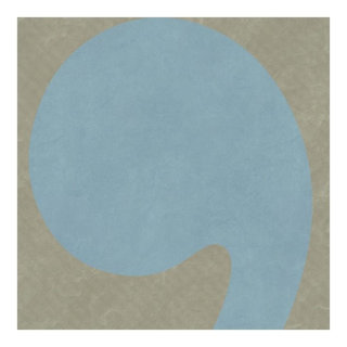 "Type Collage - Comma" Digital Paper Print by BG.Studio, 20"x20", 32 ...