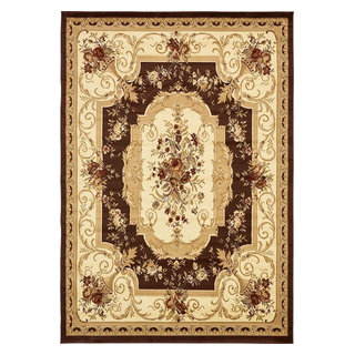 Traditional Royale Bark Area Rug, 10'x13' - Victorian - Area Rugs - by ...