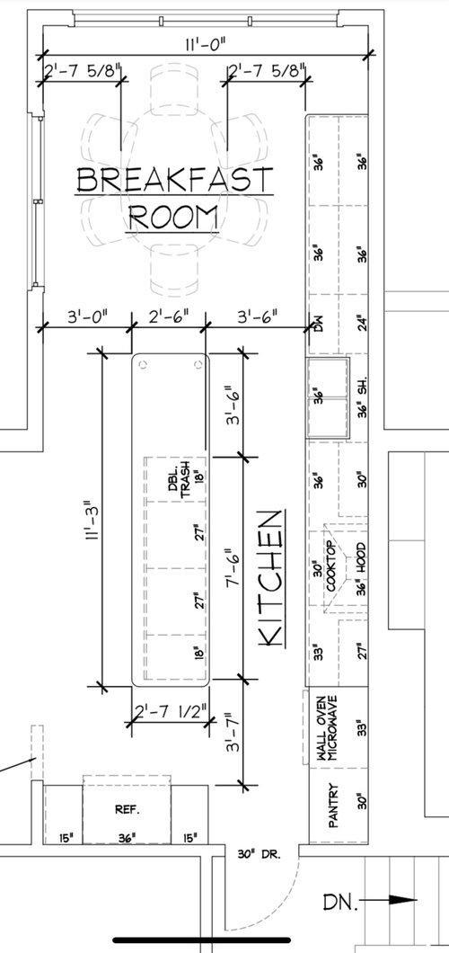 kitchen layout help please!