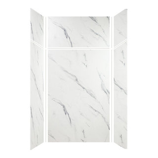 Transolid Expressions Shower Wall Kit, 36"x48"x96" - Contemporary ...