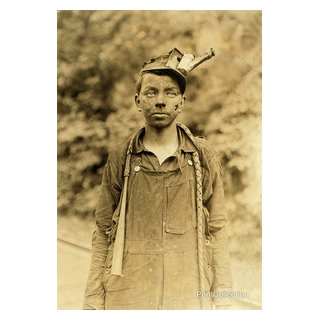 Young Mine Driver Print, 8" x 10" - Contemporary - Prints And Posters ...