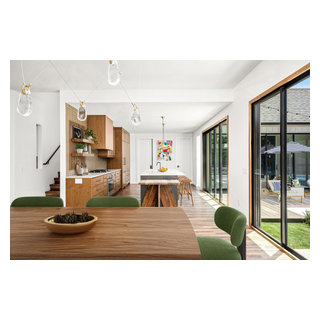 Nomad Modern - Midcentury - Dining Room - Houston - by Steven Allen ...