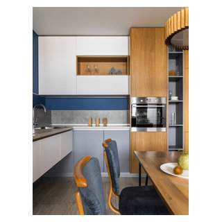 OSH_flat - Contemporary - Kitchen - Other - by Архитектурная студия ...