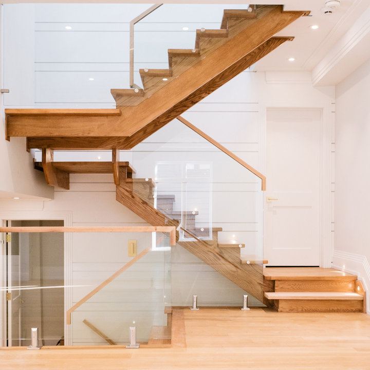 75 Beautiful U-shaped Staircase Ideas & Designs - July 2025 | Houzz AU