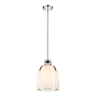 1 Light Chandelier In Transitional Style-13.5 Inches Tall and 9.75 ...