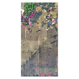 "Bronze Age" Painting Print on Canvas by Tracy Silva Barbosa, 18"x36 ...