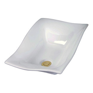 Carusso Wave Above Counter - Contemporary - Bathroom Sinks - by Basin ...