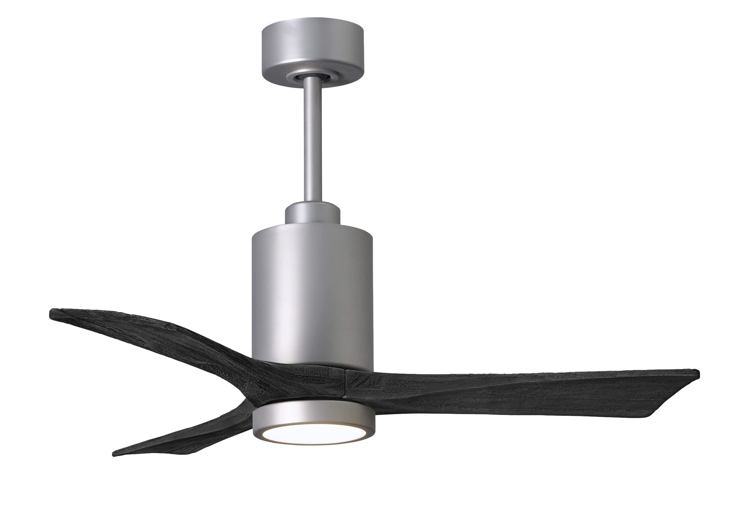 Patricia 6-Speed DC 60" Ceiling Fan w/ Integrated Light Kit in Brushed ...