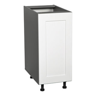 15 Base Cabinet High Single Door Grey, 15 x 34 1/2 x 23 3/8|White ...