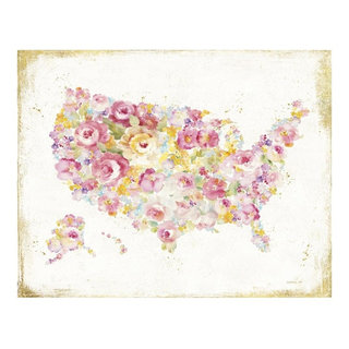 "Midsummer USA v2" Digital Paper Print by Danhui Nai, 22"x18", 28"x35 ...