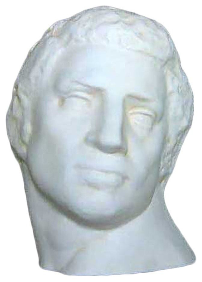 Brutus Mask, Drawing Casts Masks - Traditional - Garden Statues And ...