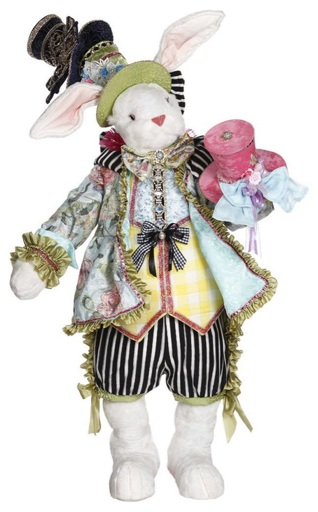 Mark Roberts 2020 Collection Mad Hatter Rabbit Figurine, 56.5 ...