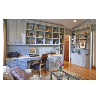 Home Office & Media Center - Traditional - Home Office - San Francisco ...