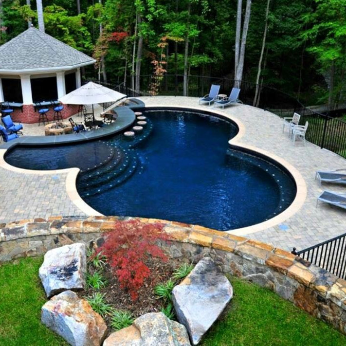 75 Brick Pool Ideas You'll Love - December, 2025 | Houzz
