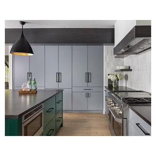 A Kitchen Color Story - Contemporary - Kitchen - Detroit - by Stalburg ...
