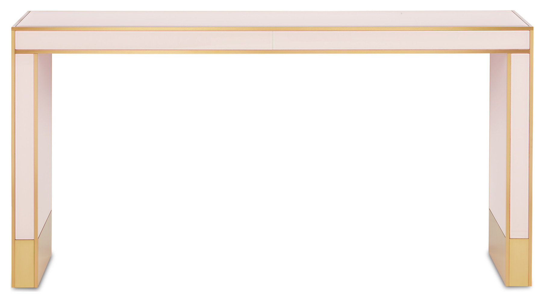 Arden Pink Console Table - Contemporary - Accent Chests And Cabinets ...