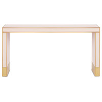 Arden Pink Console Table - Contemporary - Accent Chests And Cabinets ...