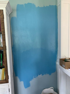 Traditional blue paint color for historic living room quandary