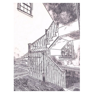 121_Elegant Floating Staircase, Chevy Chase, MD 20815 - Contemporary ...