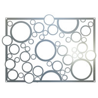 Bubbles Metal Wall Panel - Contemporary - Metal Wall Art - by Strata ...