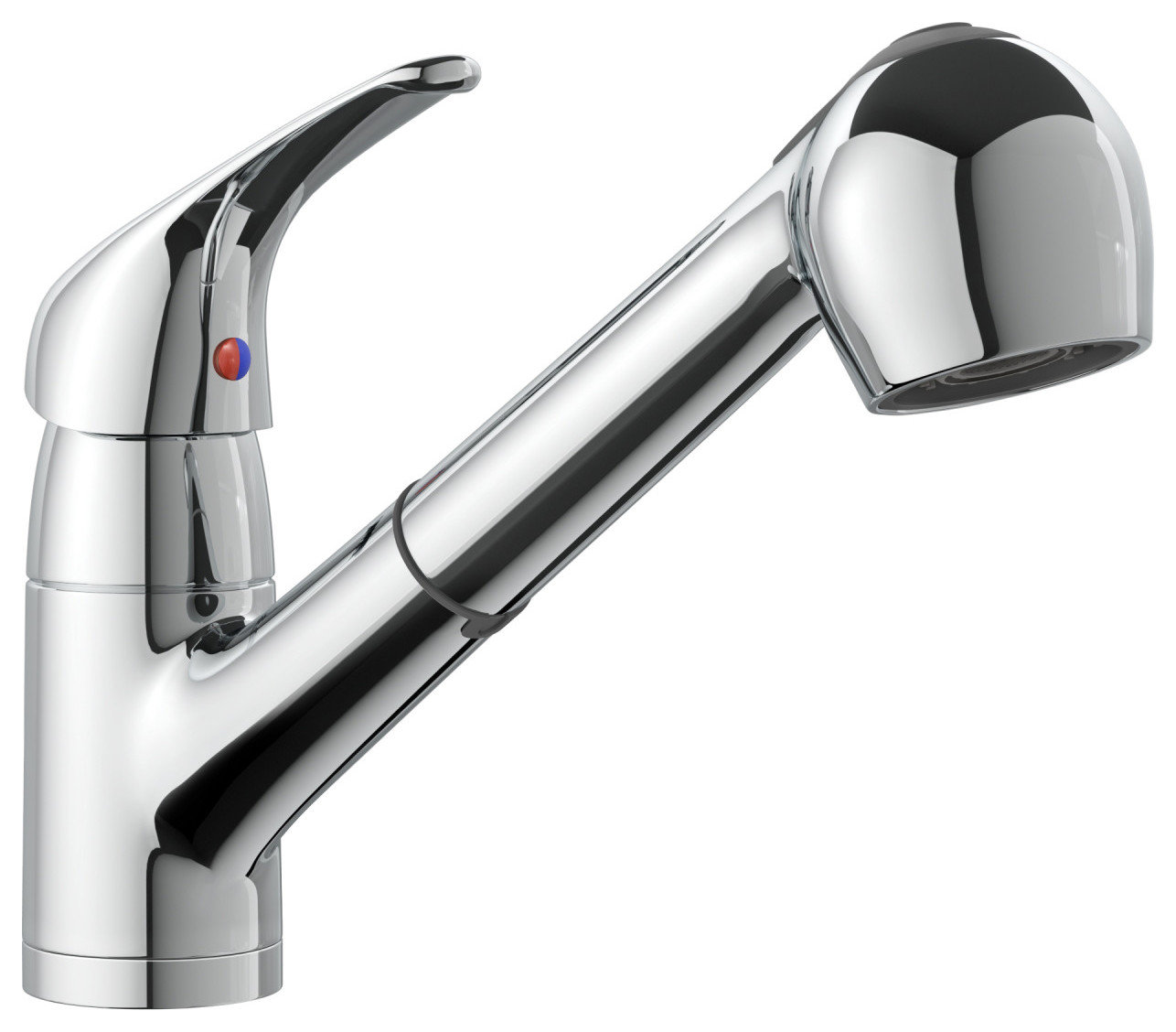 PROFLO PFXC5157 1.5 GPM 1 Hole Pull Out Kitchen Faucet - Contemporary ...