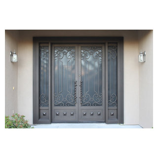 Custom Design Entry Door - Phoenix - by Southwest Iron Works | Houzz