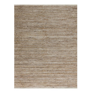 Naturals Sinclair Brown Organic Jute/Cotton Flatweave Area Rug, 8'x10 ...