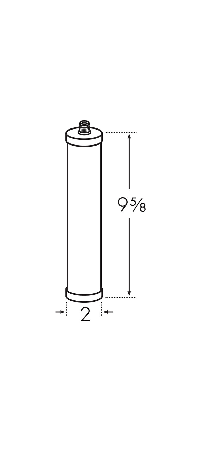 Franke FRC06 Replacement Filter Cartridge - Contemporary - Water ...