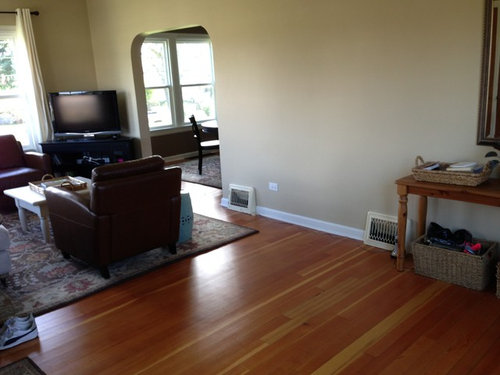 Need help with awkward entry/living room