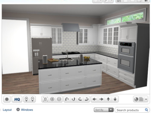 Kitchen design help