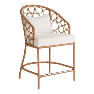 The Coastal Living Weekender Pebble Counter Chair - Beach Style - Bar ...