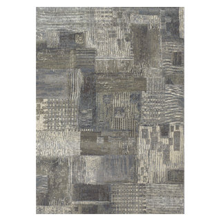 Couristan Easton Abstract Mural Antique Cream Rug 9'2" x 12'5 ...