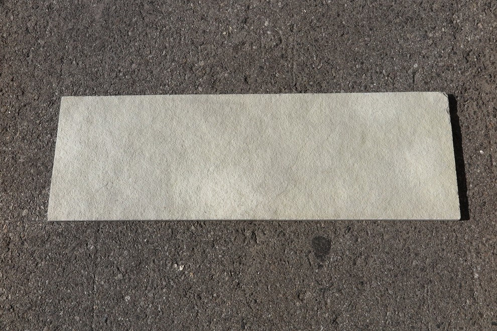 French Vanilla Limestone Tiles, Natural Cleft Face/Back Finish, 12"x36 ...