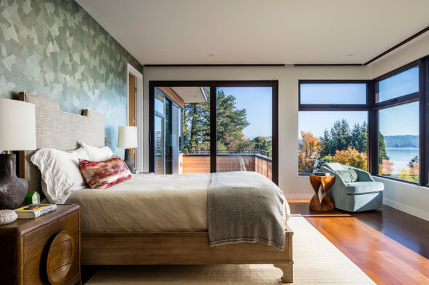 Houzz Tour: Boomerang-Shaped House With Spectacular Views