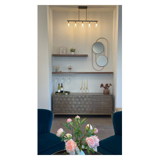 Modern & Chic Leander Home - Modern - Home Bar - Austin - by Afka ...