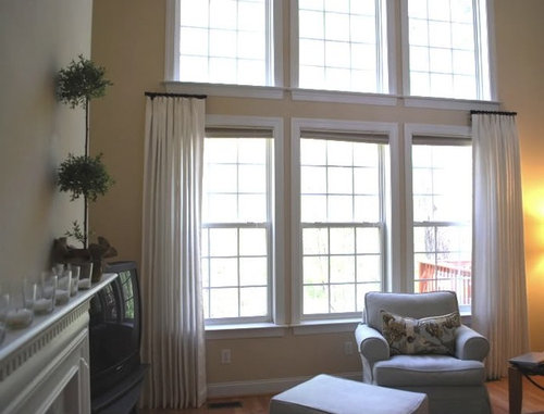 Stationary Curtain Rods