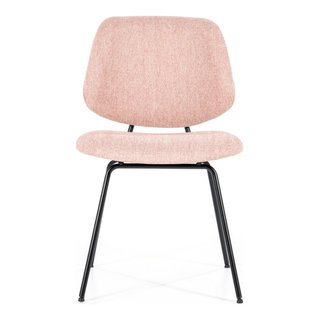 Pink Fletcher Dining Chair, Eleonora Lynn - Midcentury - Dining Chairs ...