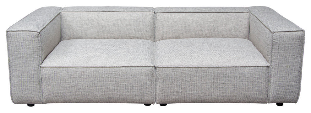 Vice 2PC Modular Sofa, Barley Fabric by Diamond Sofa - Transitional - Sofas - by Morning Design ...