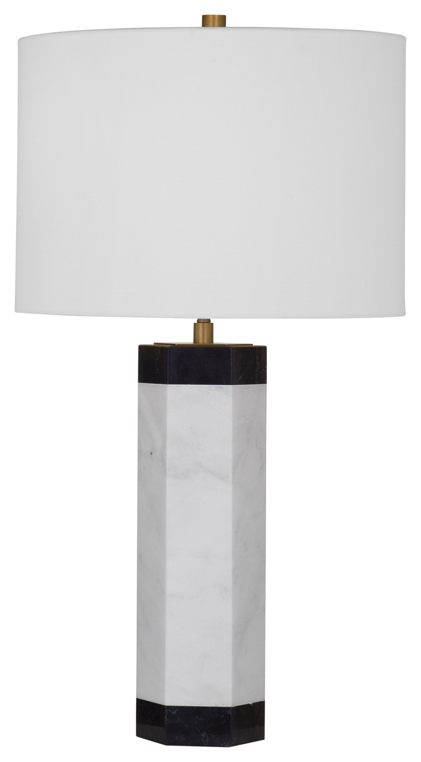 Charlie Table Lamp - Black/White - Transitional - Table Lamps - by ...