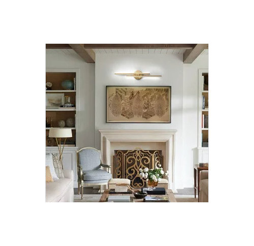 Sconces or picture light with frame tv above mantel? Comments welcome!