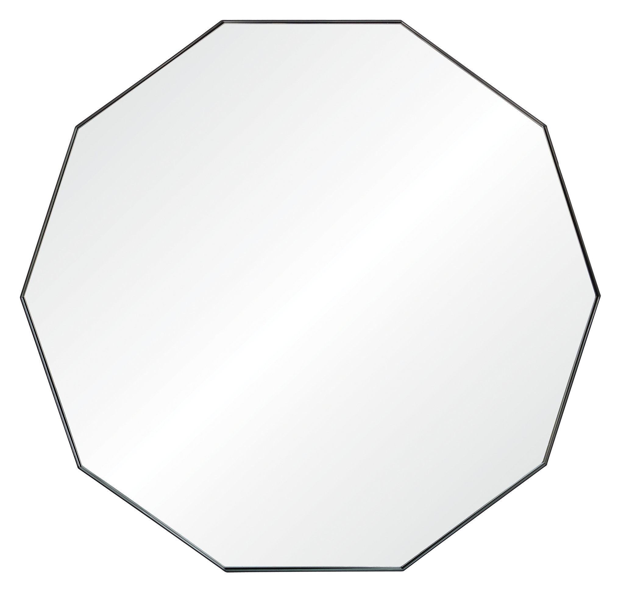 Christian Decagonal Mirror 48 X 48 X 1.5 - Transitional - Wall Mirrors ...