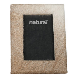 Durango Cowhide Picture Frame, 4"x6", Natural, 6"x8" - Southwestern ...