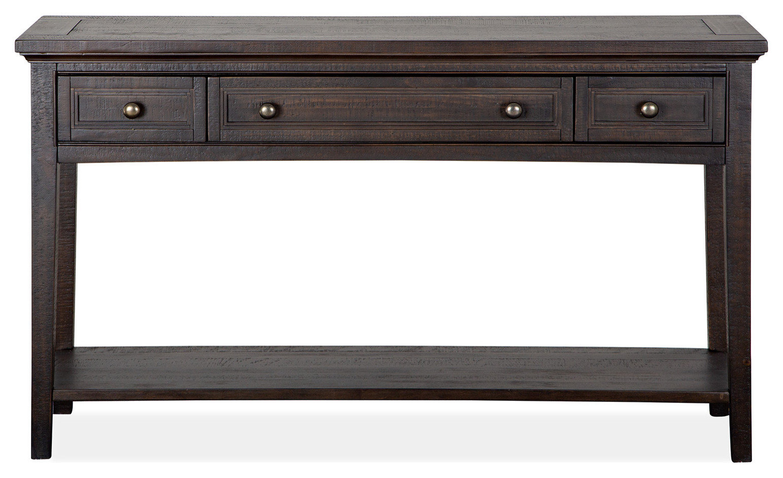 Rectangular Sofa Table - Rustic - Console Tables - by Magnussen Home ...