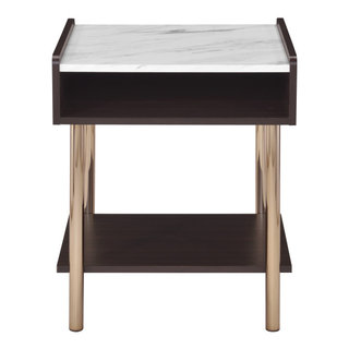 Carrie End Table - Contemporary - Side Tables And End Tables - by Steve ...
