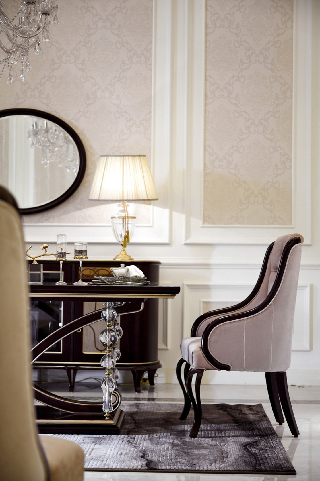 Infinity 26" Wide Dining Armchair - Traditional - Dining Chairs - by ...