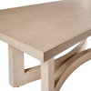 Arezza Dining Table 90.5", Brown - Transitional - Dining Tables - by Sunpan Modern Home | Houzz