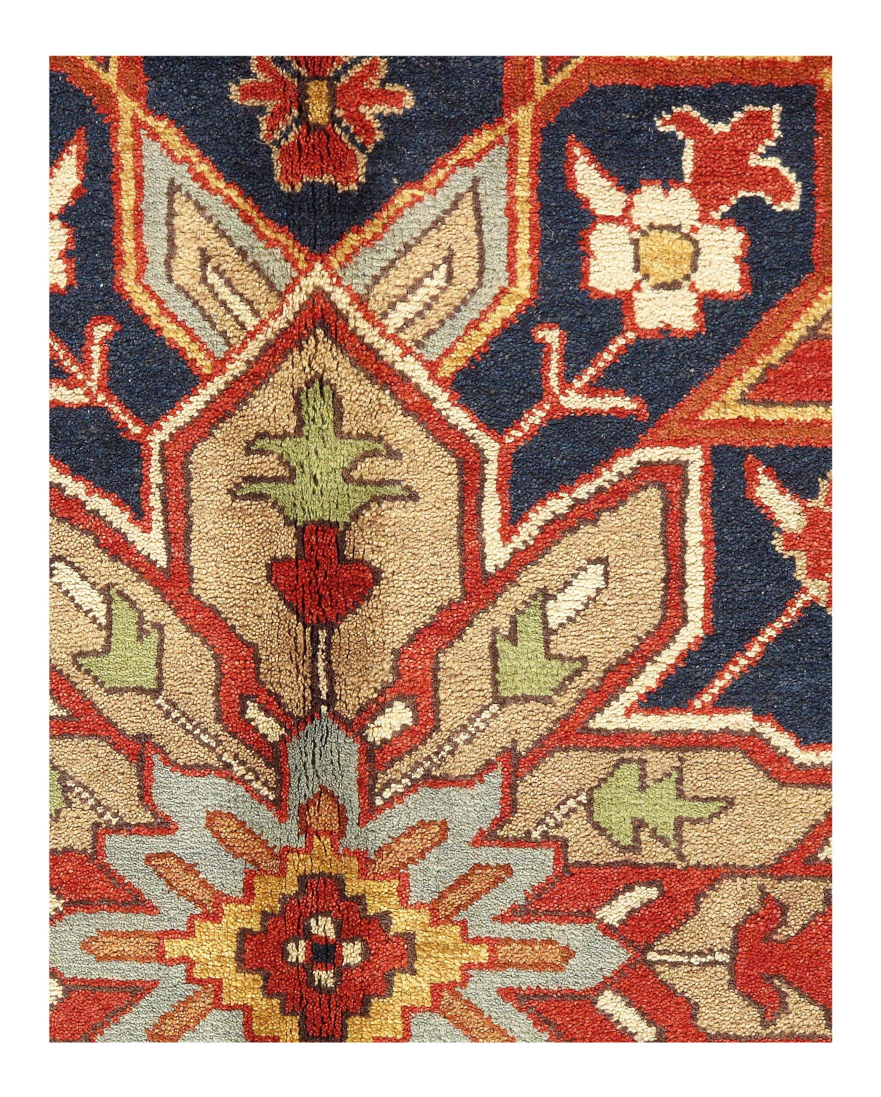 Rust Persain Serapi P-23 Design 9'x12' - Mediterranean - Area Rugs - by ...
