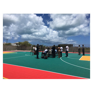 Caribbean Commercial Basketball Court - Boston - by Basketball Courts ...