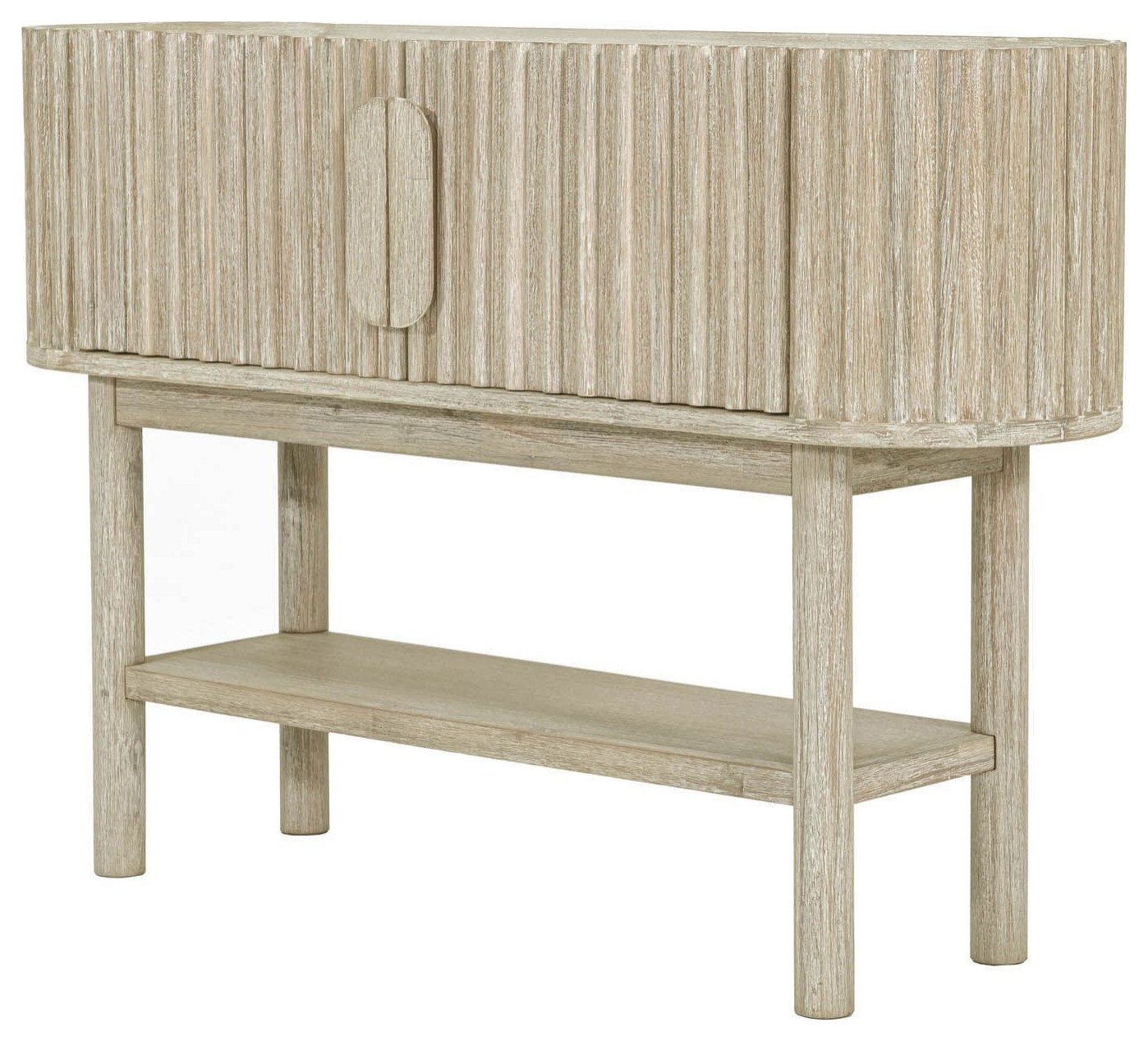 Oasis 74" Console Table, Beige - Farmhouse - Console Tables - by LH ...