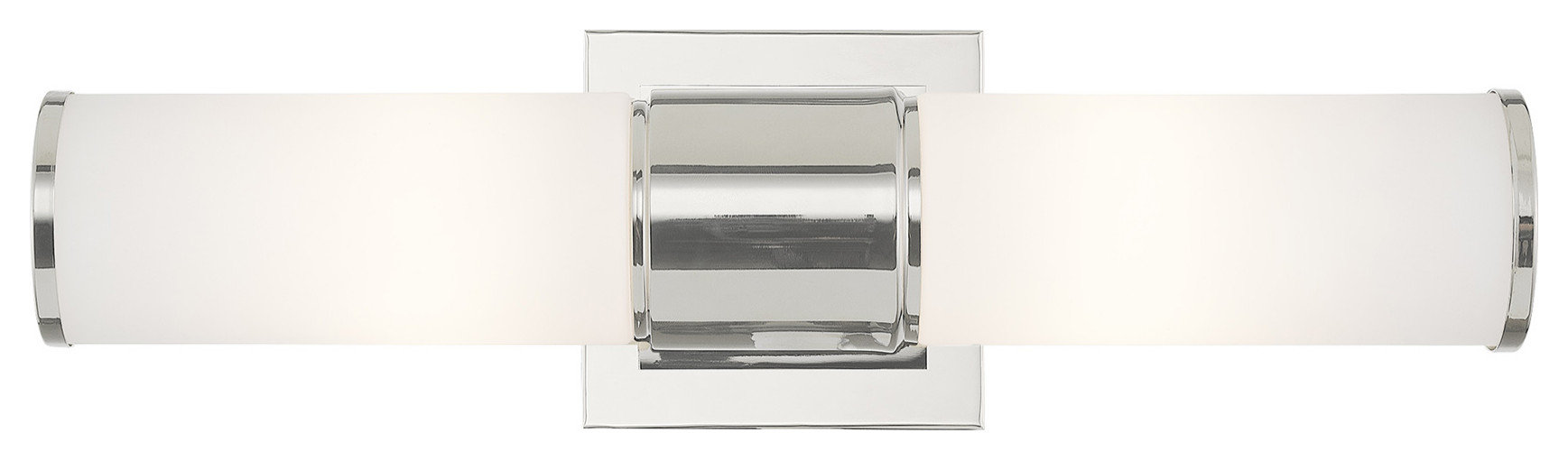 Weston 2 Light Polished Nickel Ada Wall Sconce/ Bath Vanity (52122-35 ...